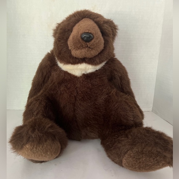 Ty | Toys | Ty Classic Bear Moonbeam Korea 994 Plush Soft Brown ...